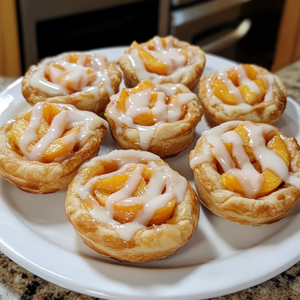 Two Ingredient Mini Peach Pies: Easy and Delicious Treats! - Dishes ...